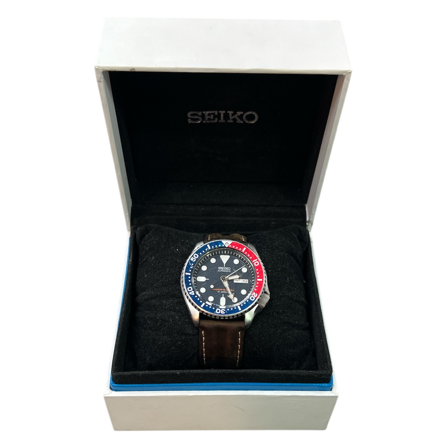 Pre-owned Seiko Pepsi Divers Watch *SALE - WAS £179.99* - Own4Less